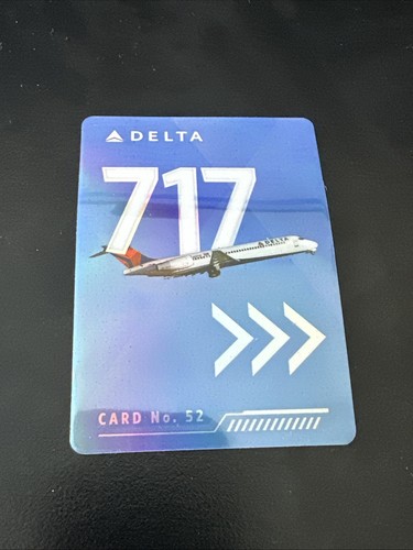 Delta Airlines 2022 Boeing 717 Pilot Trading Card No. 52 | eBay