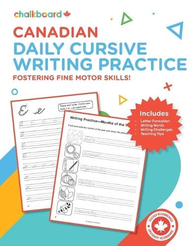 Demetra Turnbul Canadian Daily Cursive Writing Practice (Paperback) (US ...