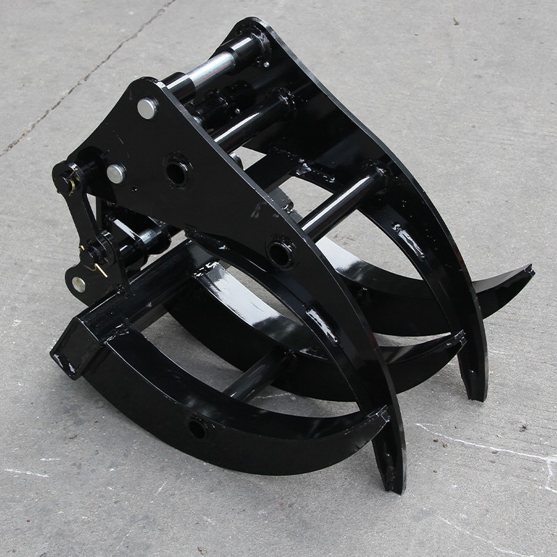 Mini Excavator Grabber Attachments for Mini Digger Wood grab ，25mm pin ...