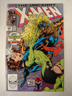 X-MEN UNCANNY #269 MARVEL COMIC JIM LEE ART OCTOBER 1990 | eBay