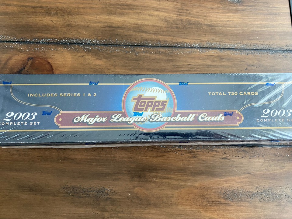 2003 Topps Baseball Complete Set Factory Sealed | eBay