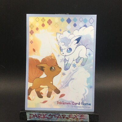 x1 Alolan Vulpix & Vulpix Seasons Sleeve Pokemon Center Japan Brand New ...