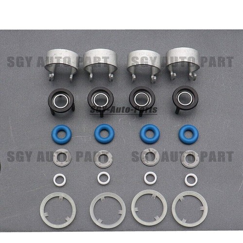 For Golf Passat Tiguan Audi A4 A5 2.0T 4x Bosch Fuel Injectors Seals ...