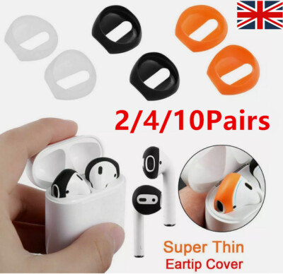 2-10Pairs Antislip Ear Tips Earbud Earphone Case Cover For Apple ...