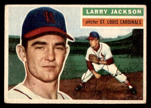 1956 Topps Baseball #119 Larry Jackson VG *h2 | eBay