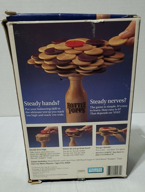 Vintage 1993 Parker Brothers Bottle Topps Game Sp10035 for sale online ...