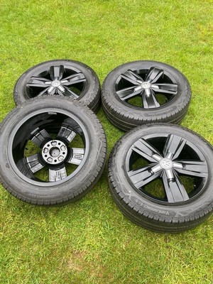 BLACK 4 x 17" DEVONPORT SPORTLINE VW TRANSPORTER T6 T5 T32 ALLOYS ...