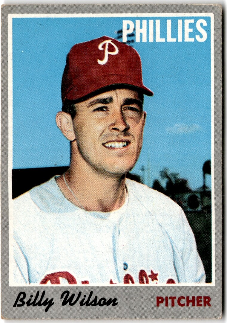 1970 Topps #28 Billy Wilson Phillies | eBay