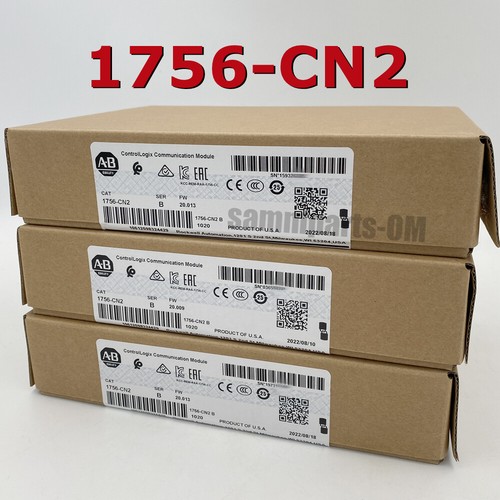 AB 1756-CN2 Allen-Bradley SER B Controllogix Communication Module New ...