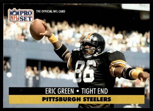 1991 Pro Set Eric Green Pittsburgh Steelers #273 18852 | eBay