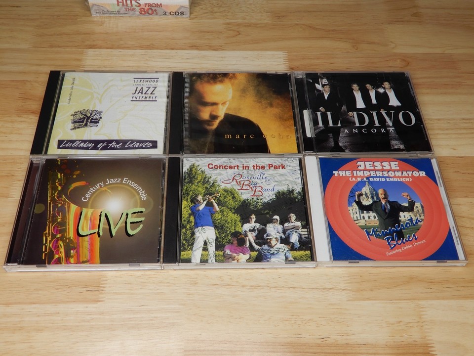 Huge Mixed Music CD Lot - 85+ Albums, Mixed Genres, Various Artists | eBay