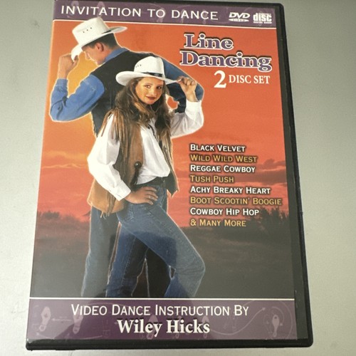 Line Dancing DVD Wiley Hicks Invitation To Dance 787364482290| eBay