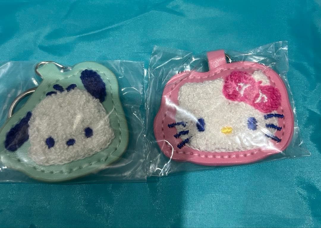 Sanrio Characters Sagara Embroidery Charm Hello Kitty, Pochacco, Gacha ...