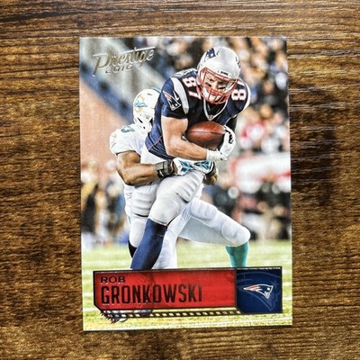 2016 Panini Prestige Rob Gronkowski New England Patriots #119 | eBay