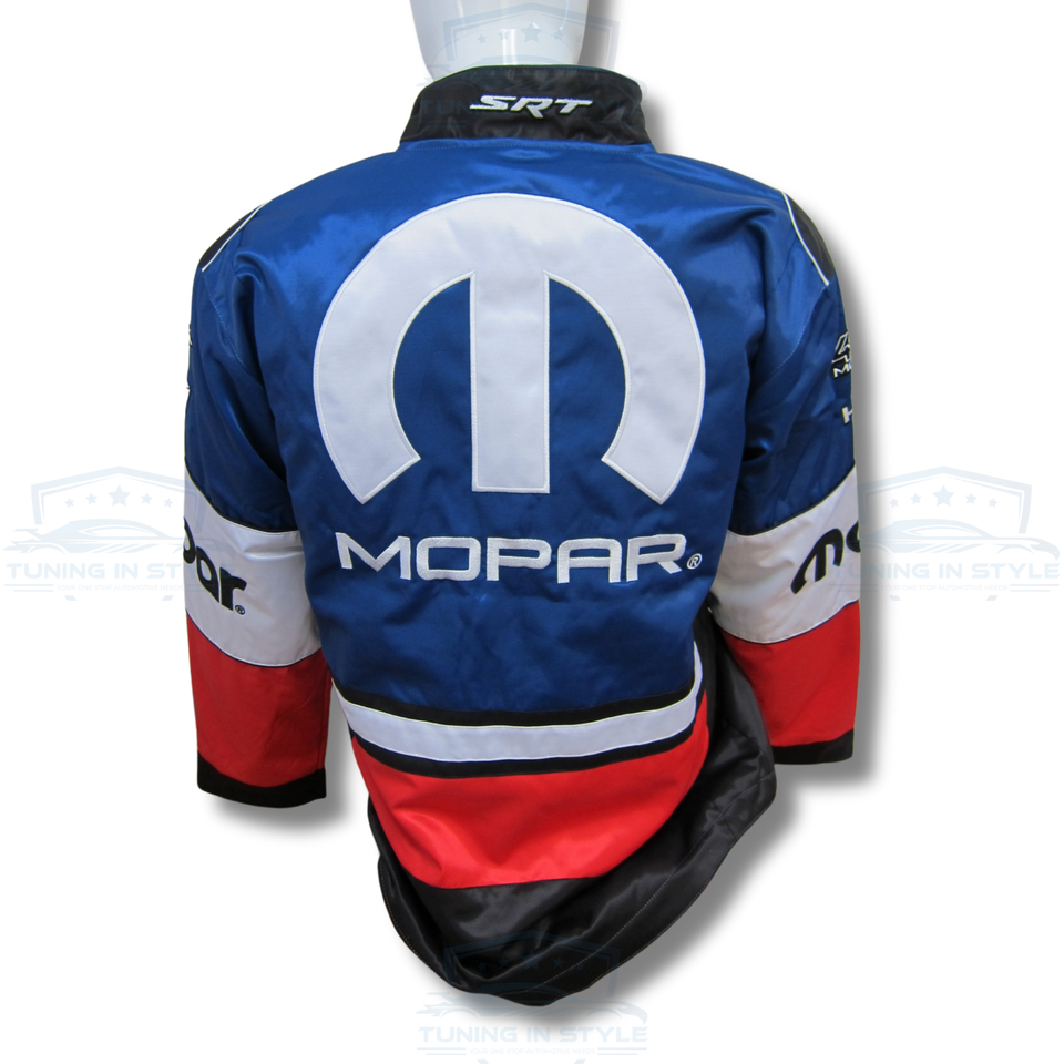 Mopar 426 Hemi SRT Logo Automotive Racing Windbreaker Jacket Official ...