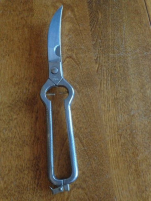 VINTAGE DREIZACK ROSTFREI LOCKING POULTRY MEAT SHEARS SCISSORS | eBay
