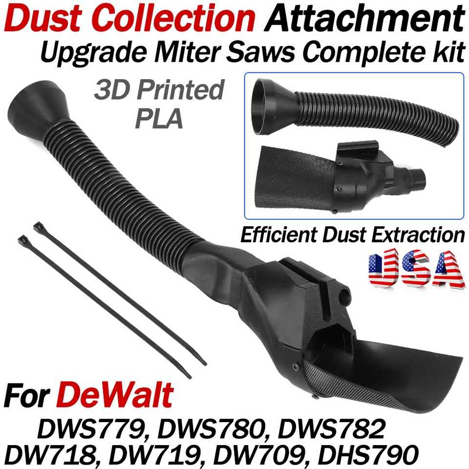 For DeWALT DWS779/780 DW718/719 Dust Collection Upgrade Miter Saws ...