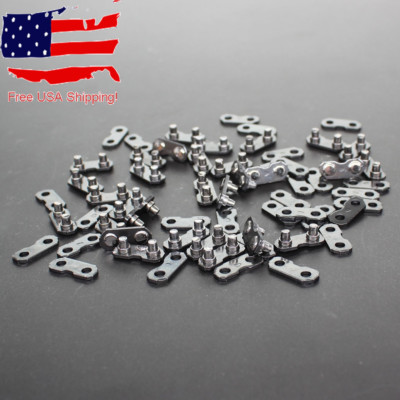 25x 3/8" Chainsaw Chain Repair Kit For Type 90 50A 58B Master Link Tie ...