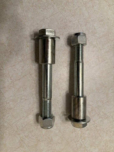 LOWER REAR COILOVER SHOCK BOLT KITS FOR YOUR HOT ROD SHOCKS! 5/8" DIA ...