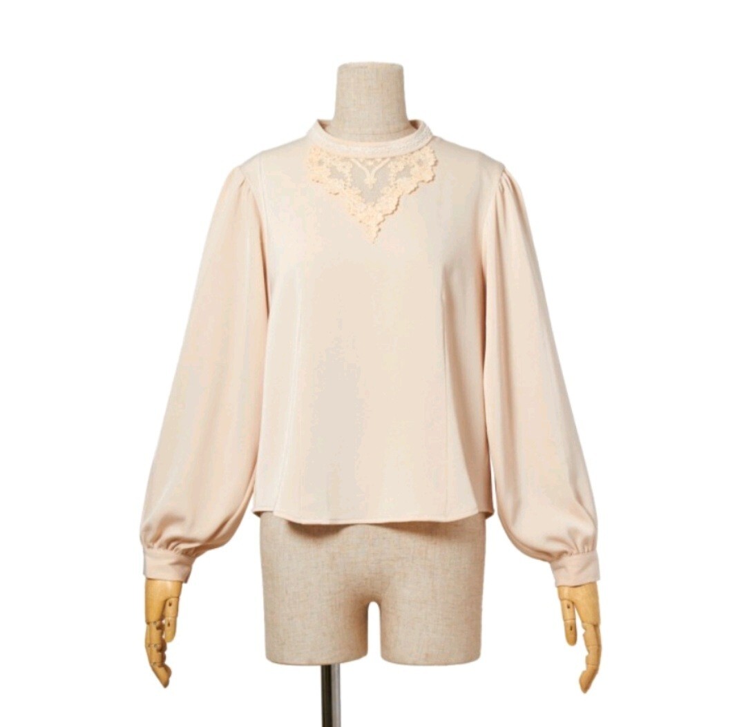 Fint Lace Chiffon Blouse Vintage Style French Style Blouse Size S | eBay