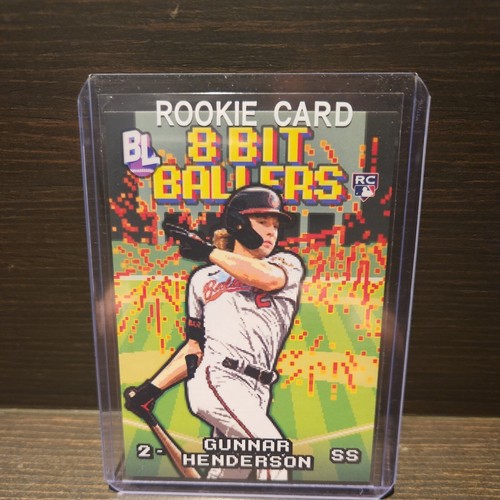 2023 Topps Big League 8-Bit Ballers #8B-9 Gunnar Henderson (RC) Orioles ...