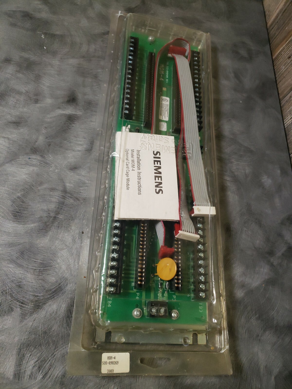 SIEMENS MOM-4 OPT MOD MAIN BOARD 500-890269 | eBay