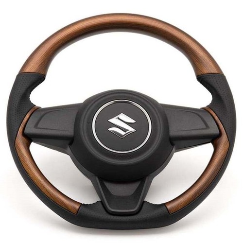 Jimny SUZUKI Wood Leather Steering Wheel JB74, 64 Sierra 2018+ SHOWA ...