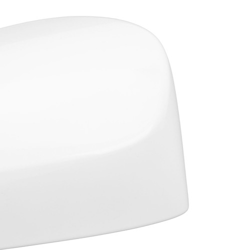 Right Door Side Rear View Mirror Cover White Shockproof Scratch ...