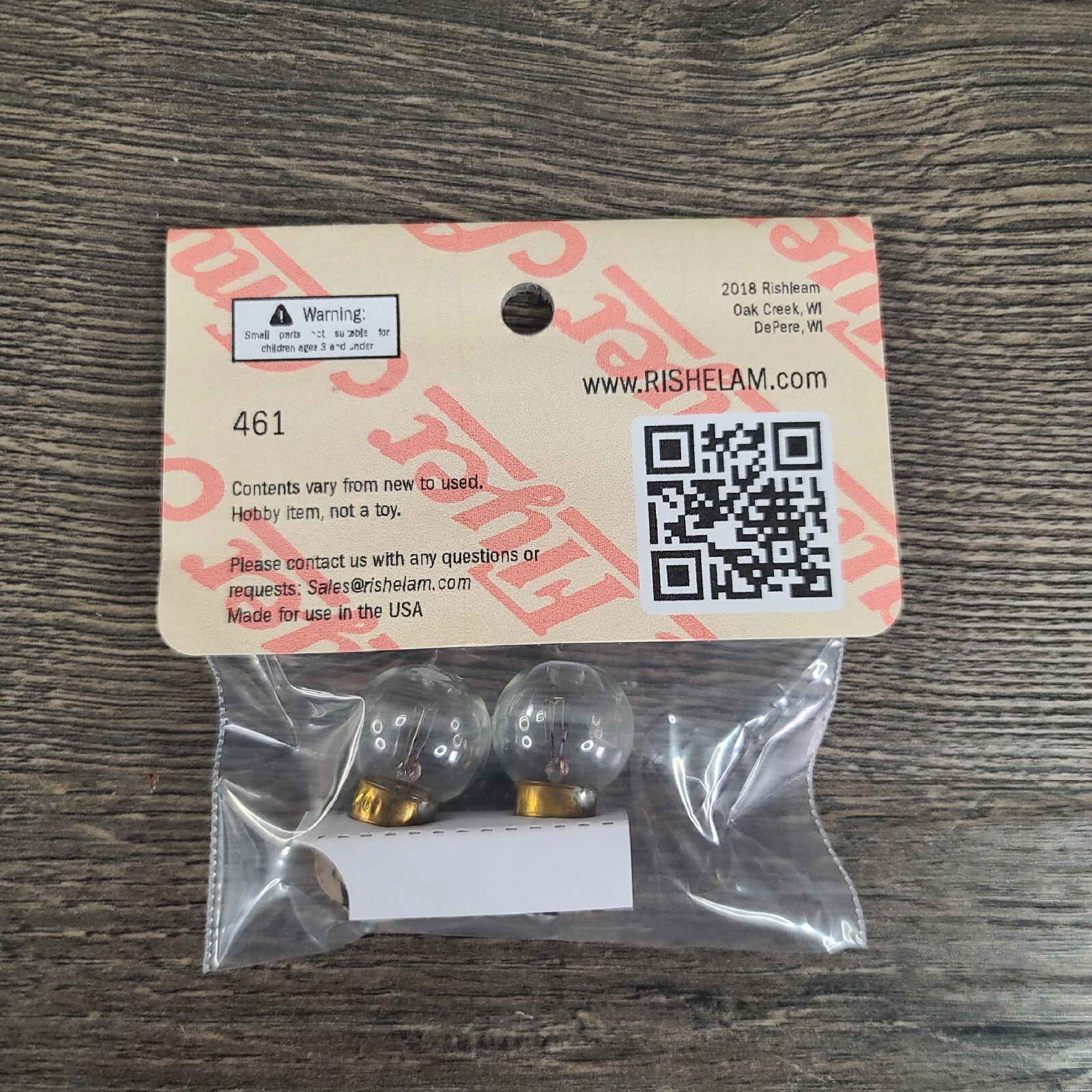 Rishelam Train Light Bulbs # 461 Screw Base Dimple Bulb - Clear - Set ...