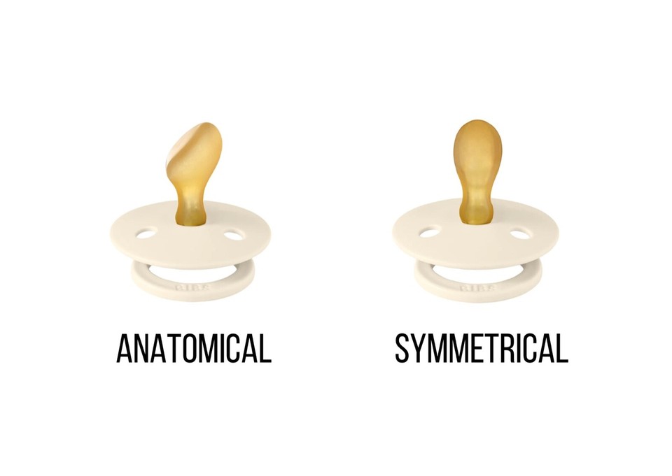 BIBS Colour Anatomical/Symmetrical Dummies Size 1 and Size 2 | BUY 2 ...