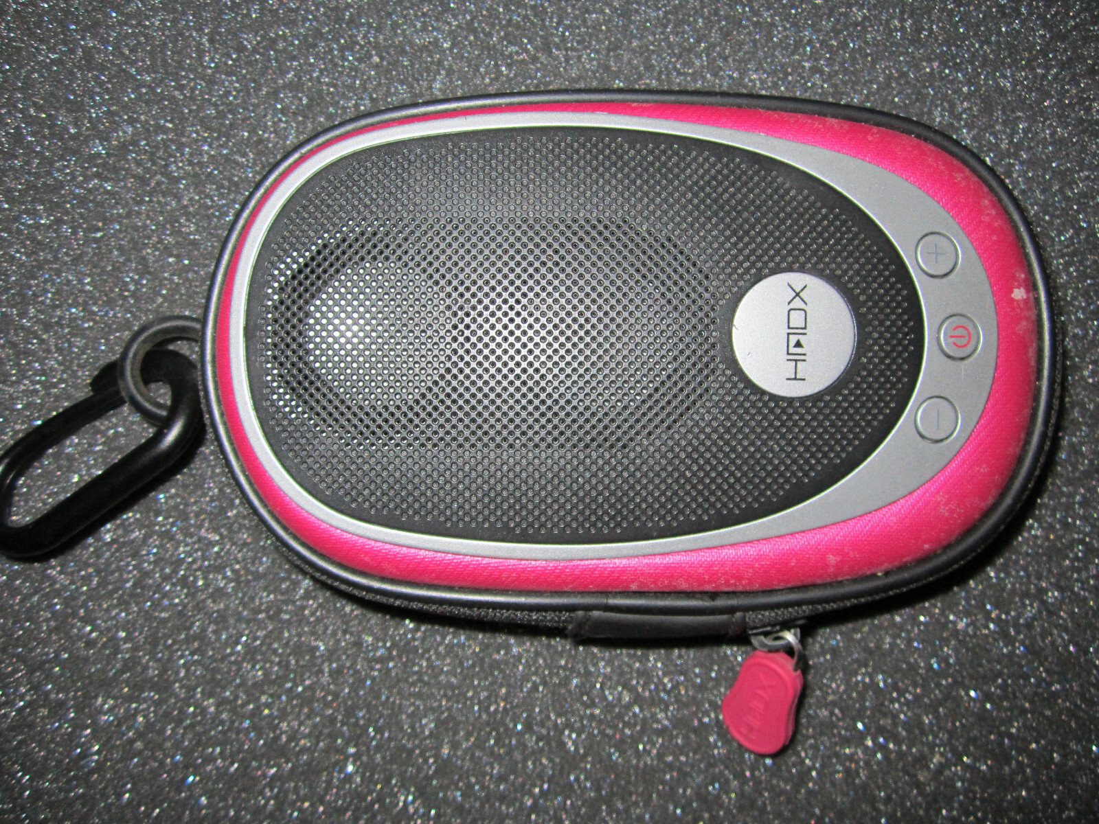 HMDX PORTABLE SPEAKER for iPOD IPHONE HX-G03 UNIVERSAL Bright Pink for ...