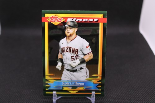 Kole Calhoun #30 2021 Topps Finest Flashbacks Arizona Diamondbacks | eBay