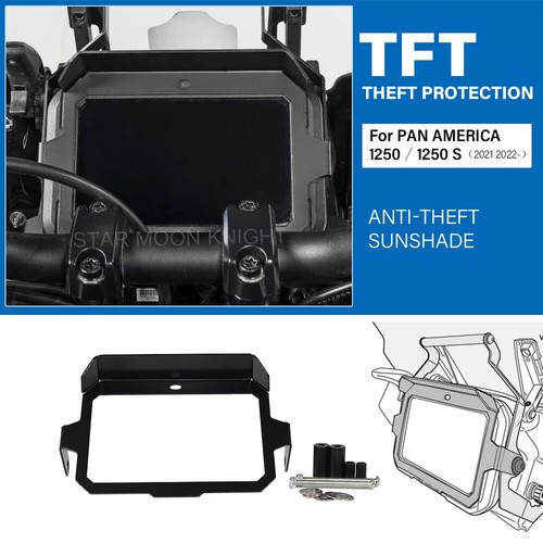 CNC Screen Protector TFT Anti Theft Frame Guard For Pan America 1250 S ...