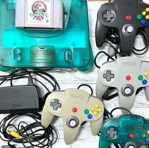 Nintendo 64 N64 Console Clear Blue Region Free with Controller | eBay