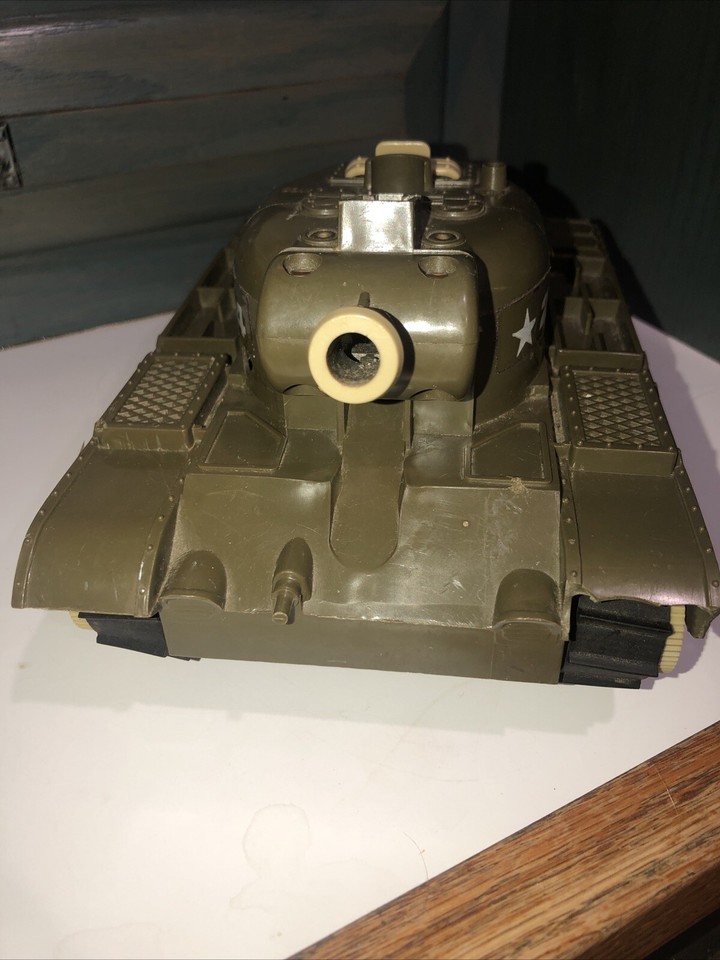 Remco Vintage U.S Army Bulldog Tank For Parts Or Repair Untested 1960s ...
