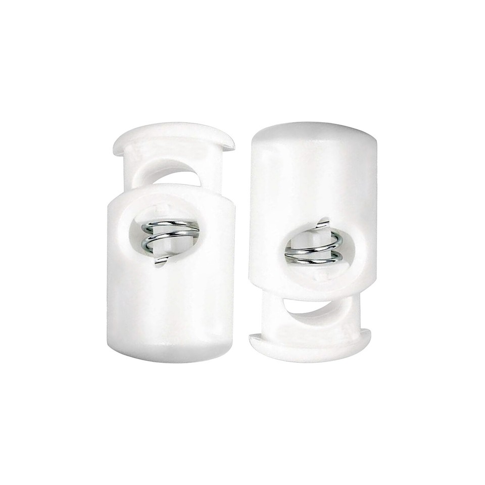 Cord Lock Toggle Stopper Clip Clamp Plastic Drawstring Buckle Spring ...