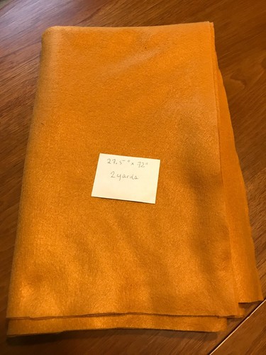 Acrylic Beige Tan Felt Fabric Craft School Projects Sewing 27.5" x 72 ...