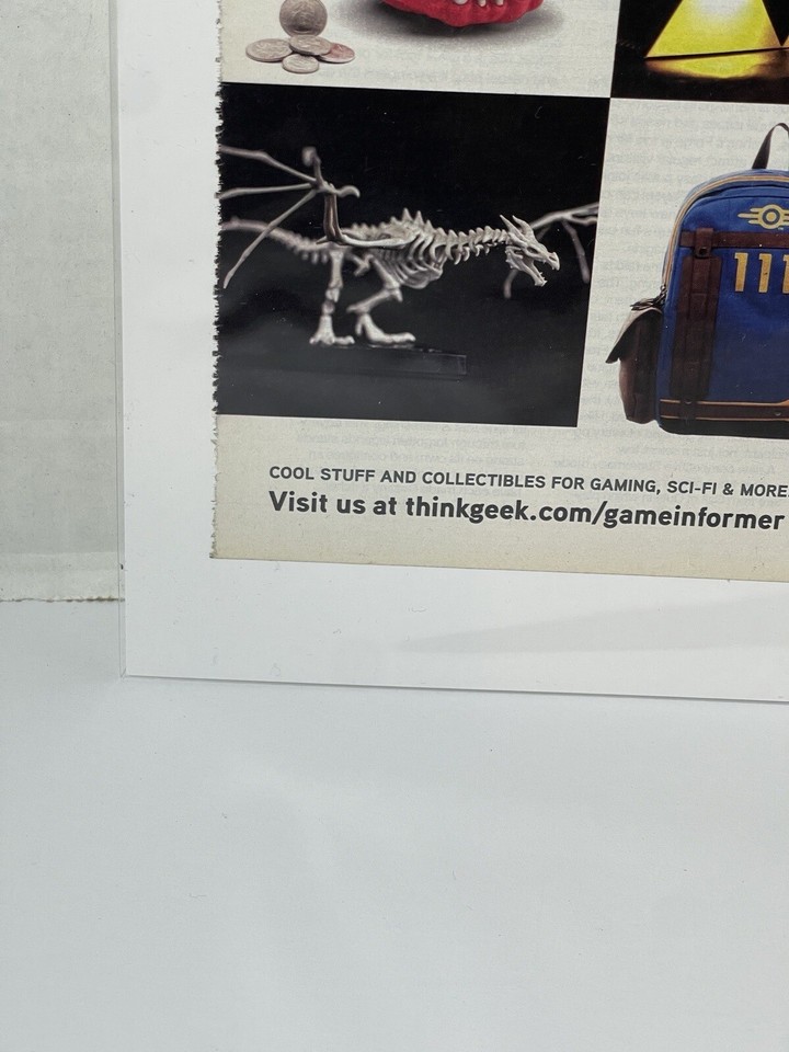 Think Geek Print Ad Fallout Pipboy Triforce Light. | eBay