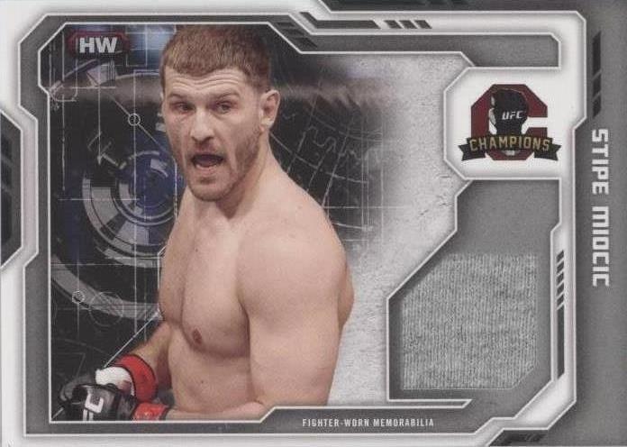 2014 Topps UFC Champions - Fighter Relic Stipe Miocic #CFR-SM (MEM) for ...