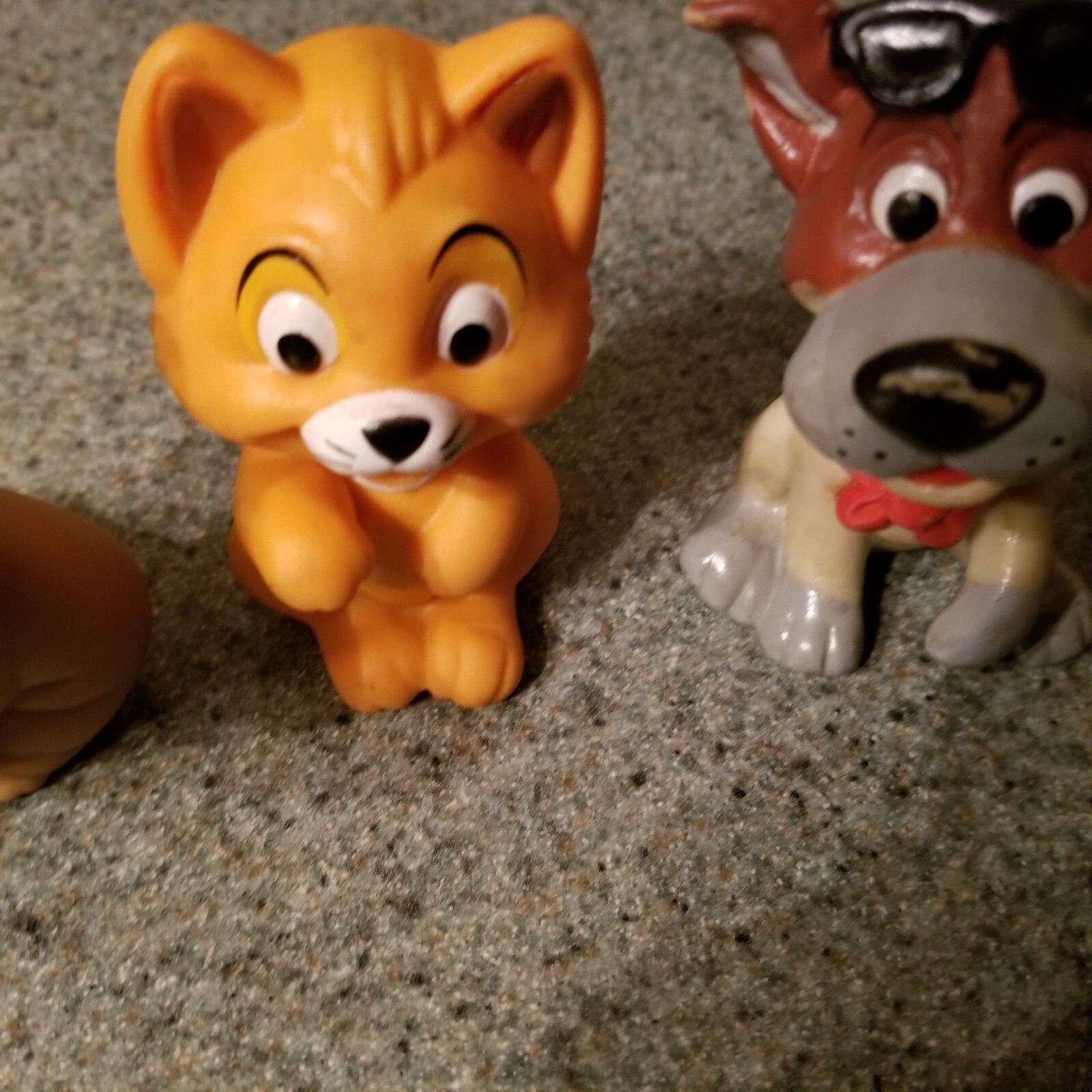 McDonald's 1988 Disney's Oliver & Company finger puppets COMPLETE 4 ...