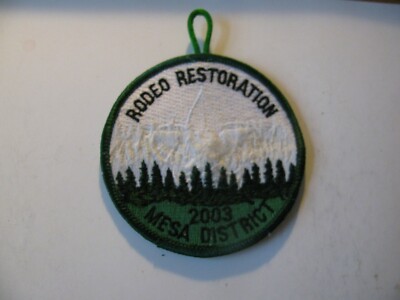 BSA Boy Scout 2003 Mesa Arizona District Rodeo Patch NOS New Stock Free ...