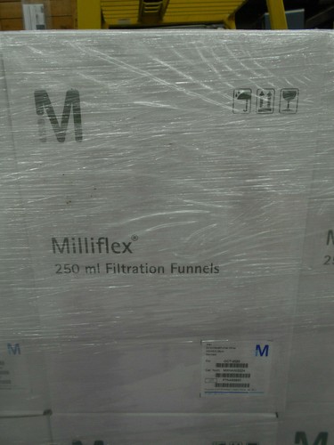 SEALED CASE OF 24 MILLIFLEX MXHAWG224 0.45µm 250ML FILTRATION FUNNELS ...