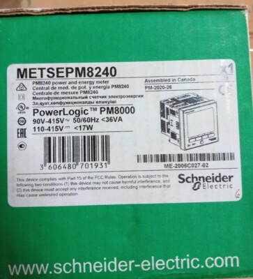 Schneider METSEPM8240 Energy Meter | eBay