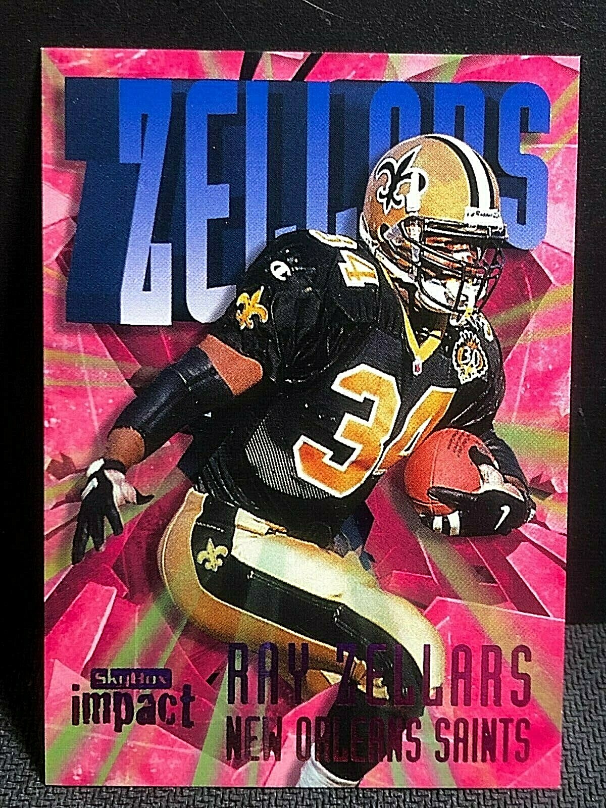 RAY ZELLARS 1997 SkyBox Impact RAVE Card #114 Serial #d /150 New ...