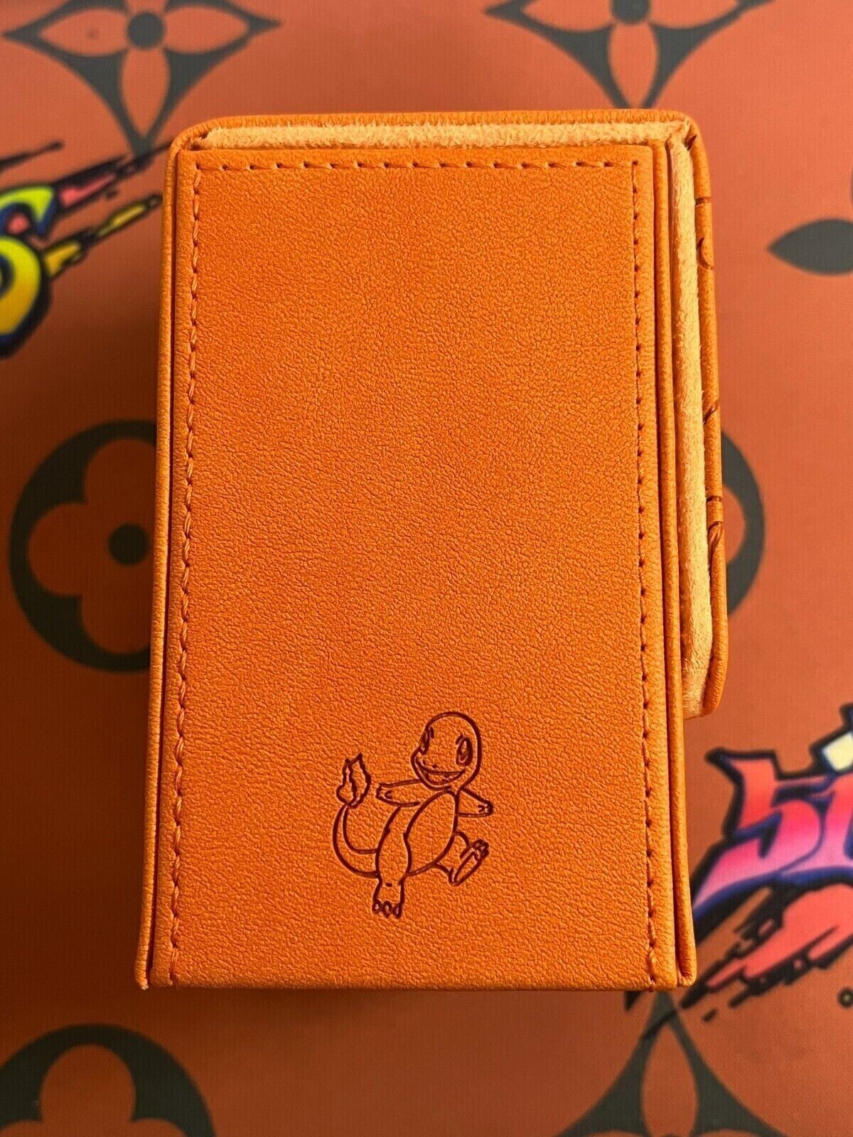 2023 Charizard VMAX Pokémon Card Orange Case Storage Battle Box Limited ...