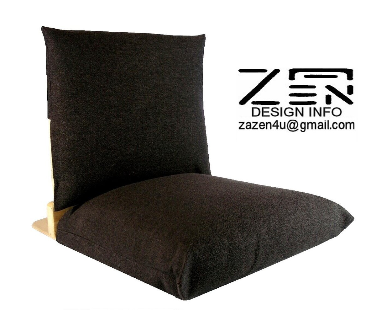 Zaisu Chair Removable Cushion FuLNes Luxury Tatami Zaisu Floor Chair