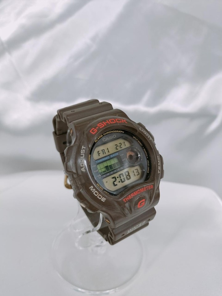 Casio DW-6100 G-Shock Quartz Watch 51mm Black Resin Digital | eBay