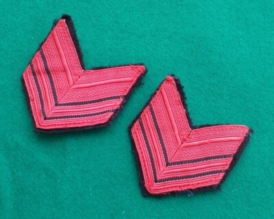 Italian Royal Army WWII Carabinieri tunic's shoulder ranks original | eBay