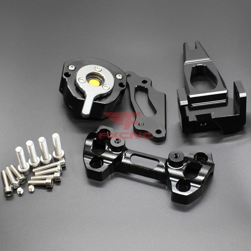2014-2019 Yamaha MT-09 FZ-09 Stabilizer Steering Damper Bracket Mount ...