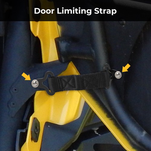 Adjustable Car Door Limiting Straps Belts Set For CAN AM MAVERICK X3 ...